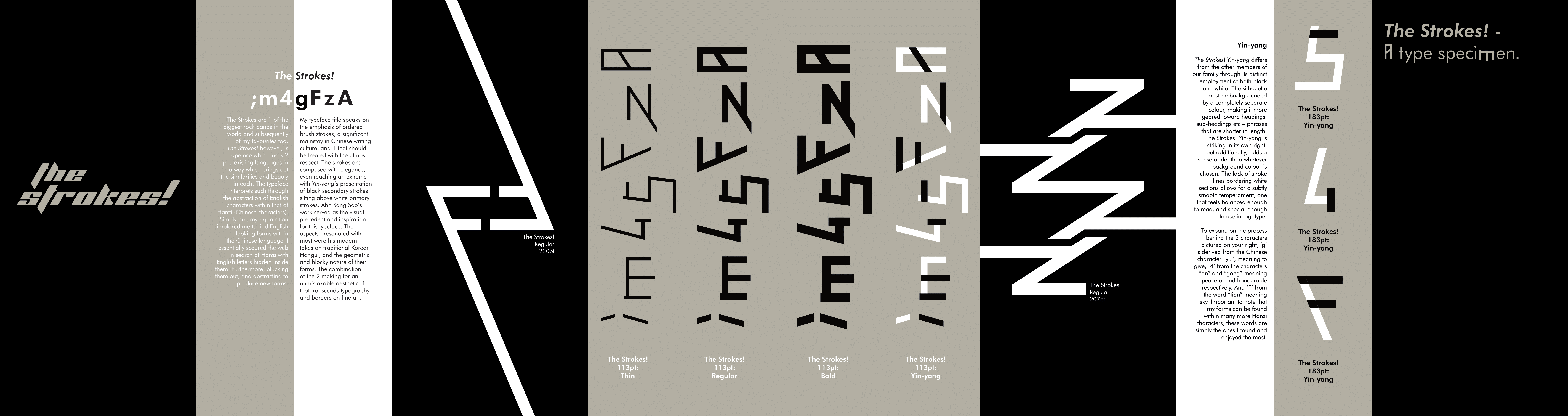 Strokes: a type specimen